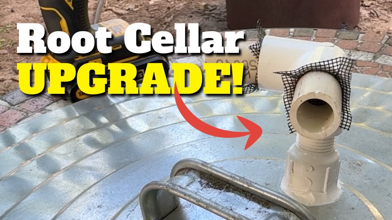 Upgrading the Trash Can Root Cellar - YouTube