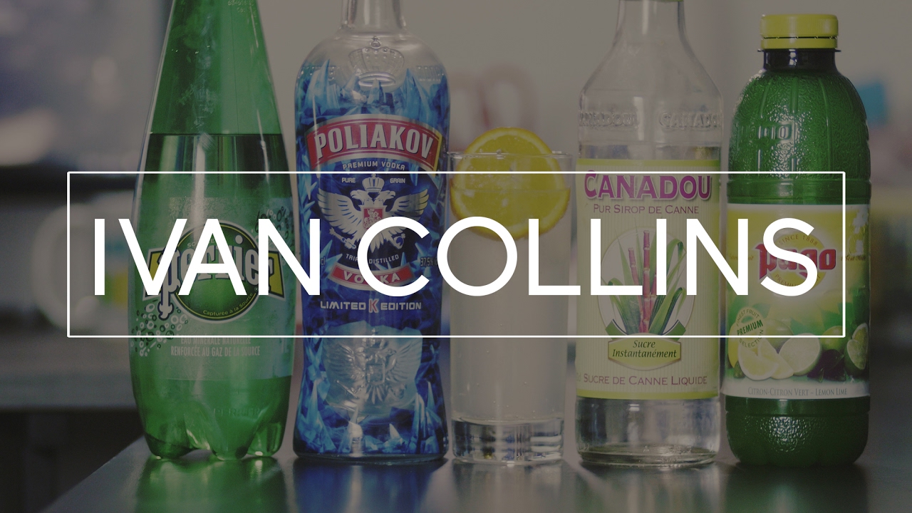 Comment faire un Ivan Collins ? Vodka - Cocktail #3 - YouTube