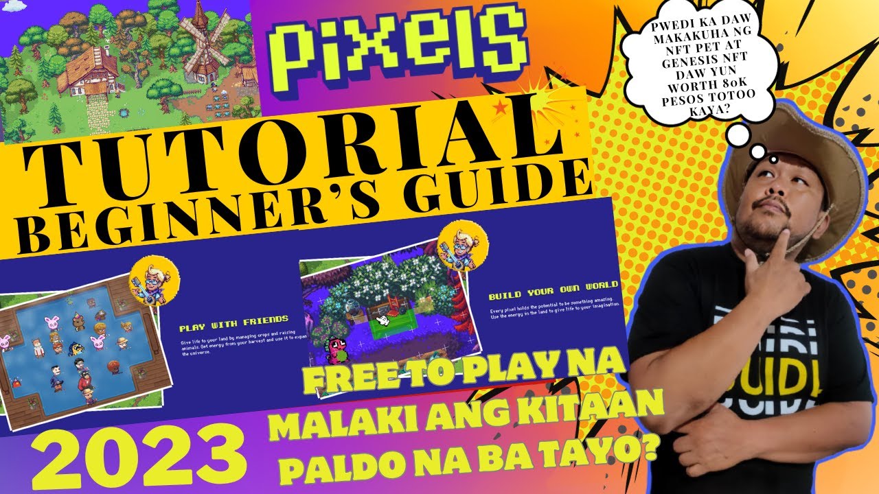 PIXELS TUTORIAL BEGINNER'S GUIDE I CLAIM TICKET CHANCE TO WIN 1500 ...