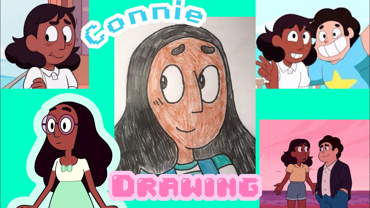 STEVEN UNIVERSE SERIES: CONNIE MAHESWARAN SPEED DRAWING - YouTube