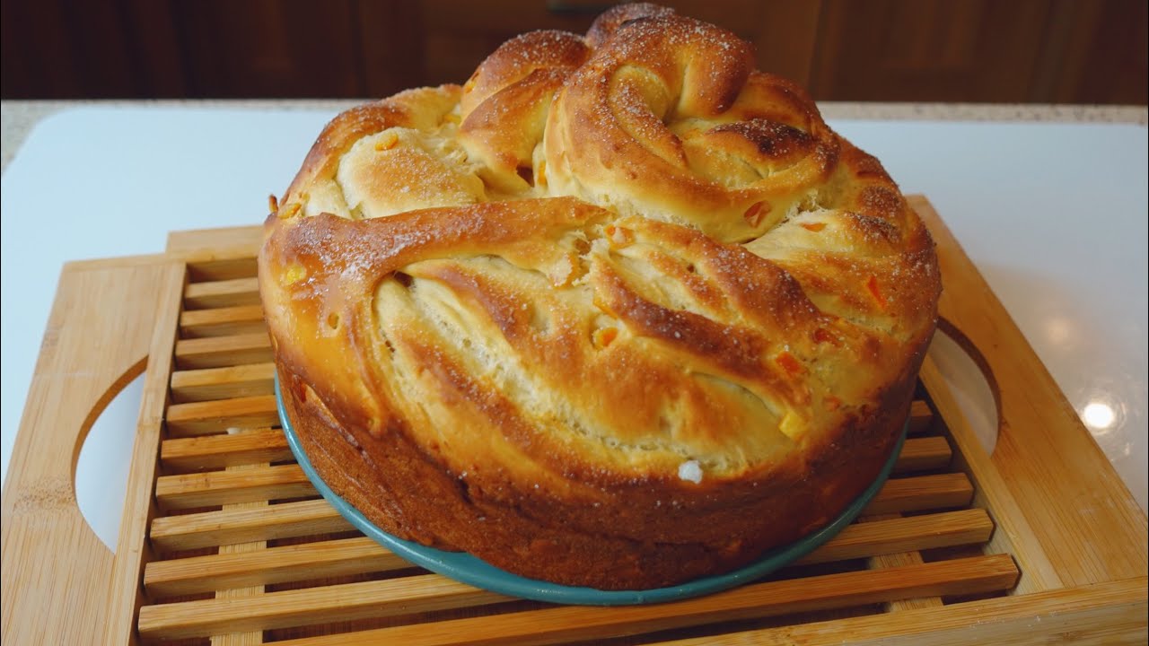 SOFT AND FLUFFY ORANGE BREAD | ORANGE BREAD - YouTube