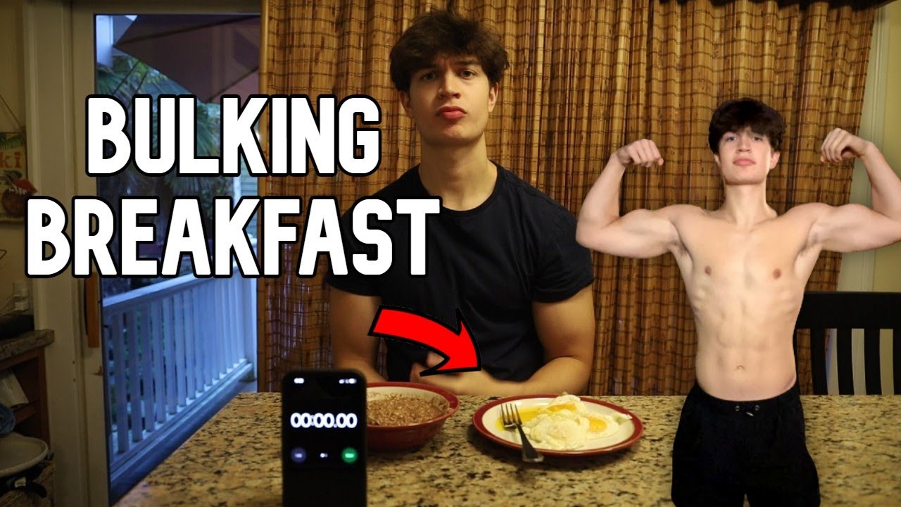 MY EASY LEAN BULKING BREAKFAST | Beginning The Bulk Ep.1 - YouTube
