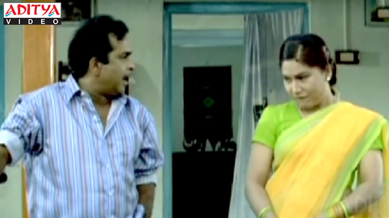 Brahmanandam Kovai Sarala Romantic Comedy Scenes In Kshemanga Velli ...