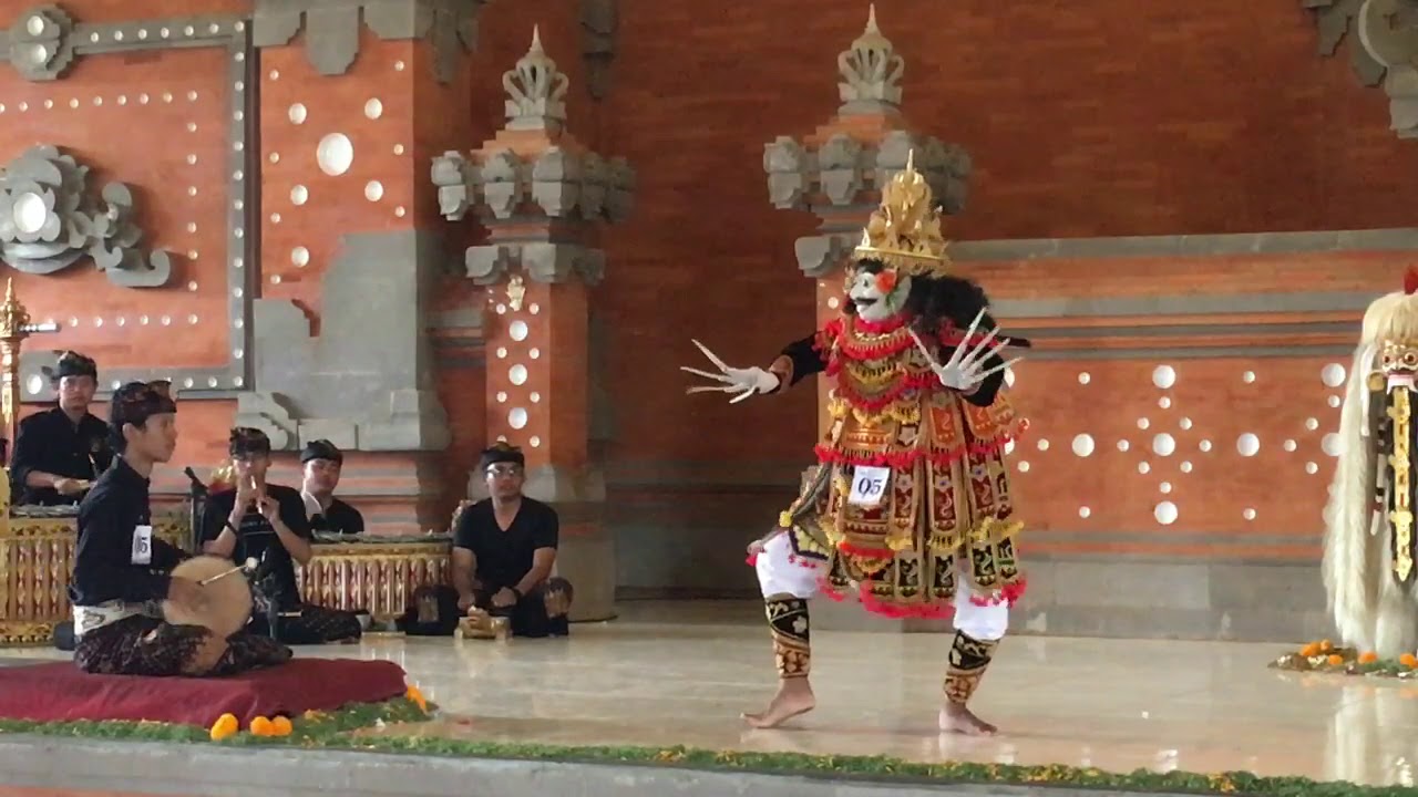 tari jauk manis oleh bagus restu - YouTube