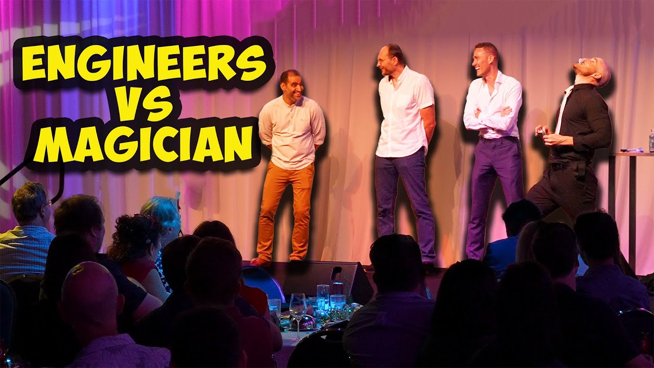 Do Engineers Enjoy Magic? | Uncut Stage Magic - YouTube