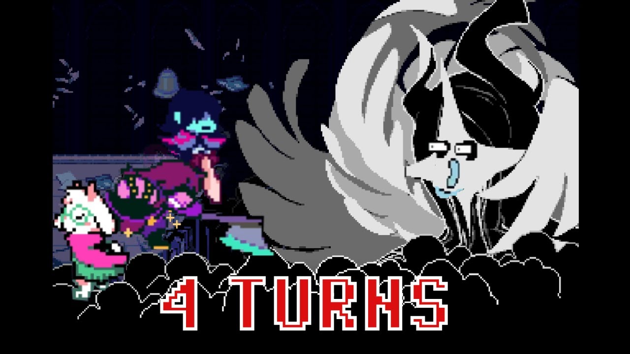 Deltarune Chapter 4 Defeating Titan In 4 Turns - YouTube