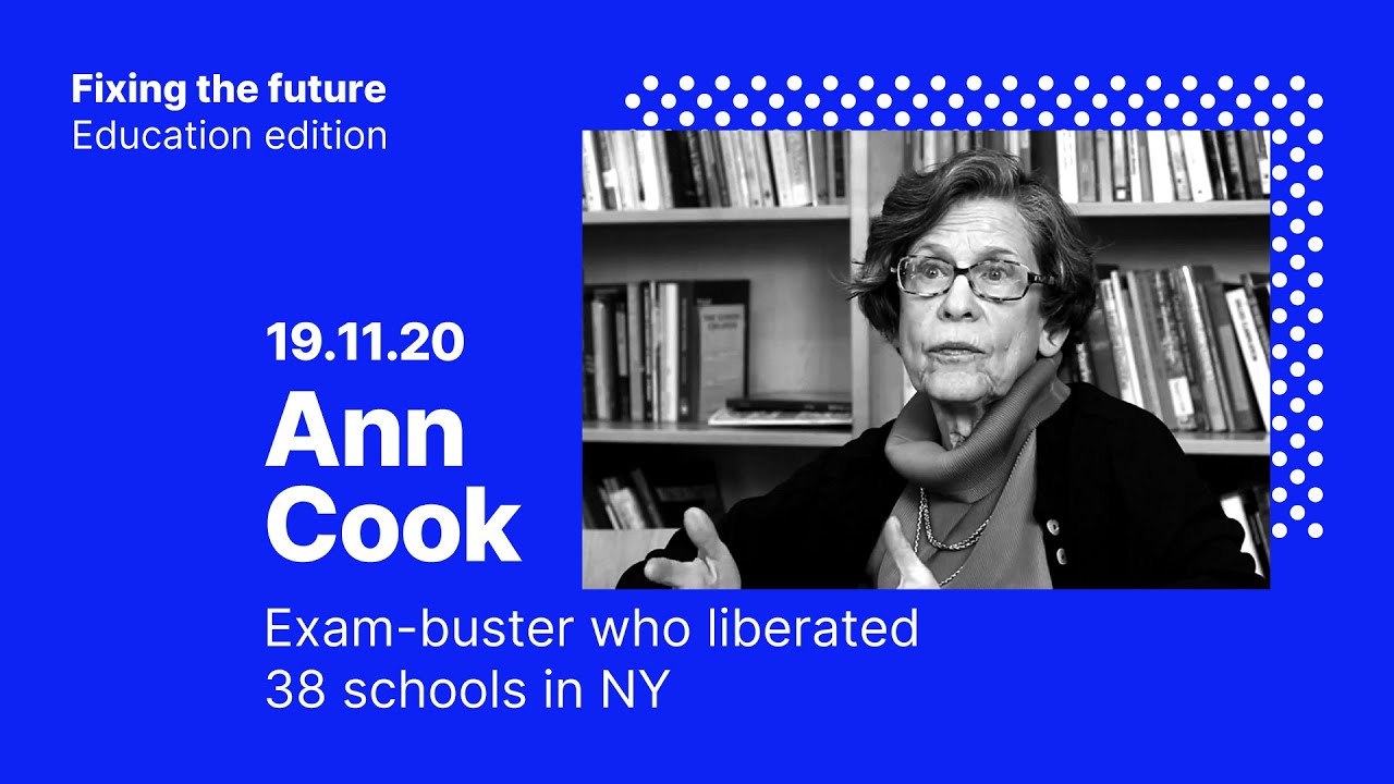 [EN] Fixing the future - Education edition | Ann Cook - YouTube