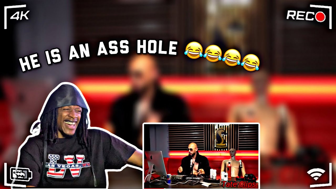 ANDREW TATE FUNNY MOMENTS REACTION - YouTube