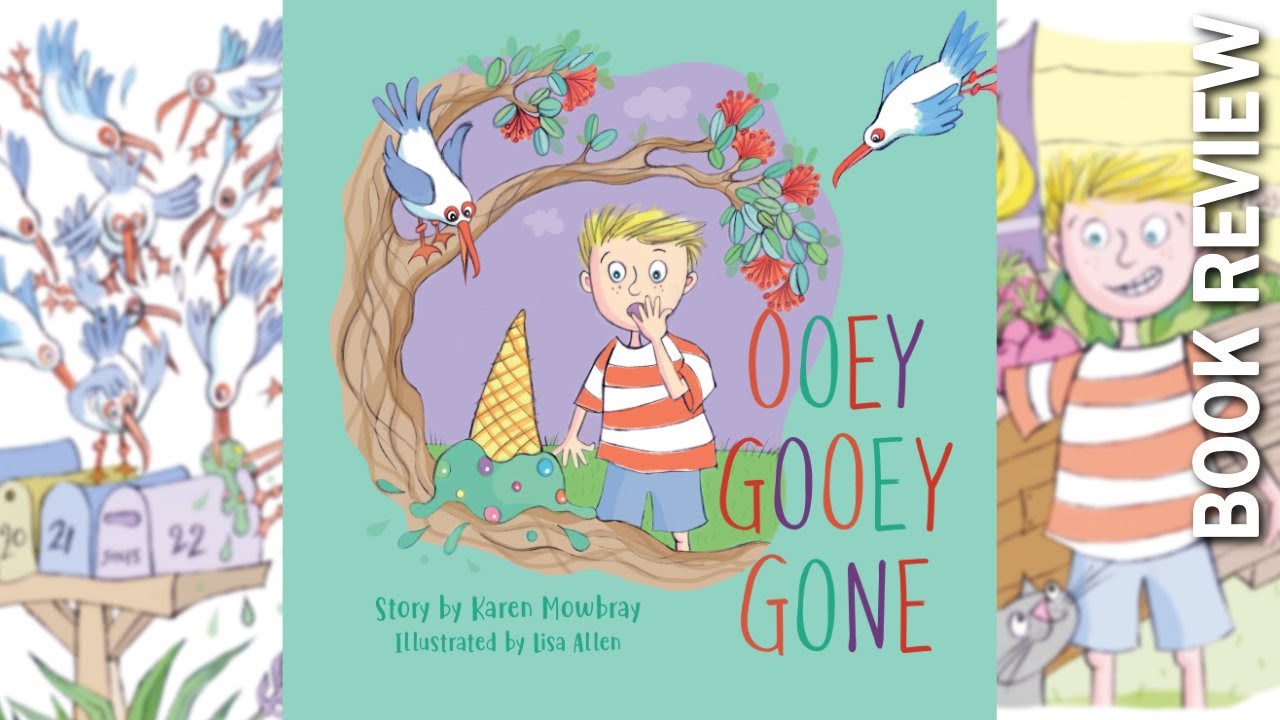 Ooey Gooey Gone - Kids Talk About Books - YouTube