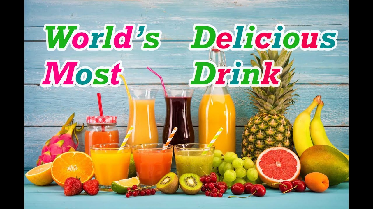 Most Delicious Drink in The World - YouTube