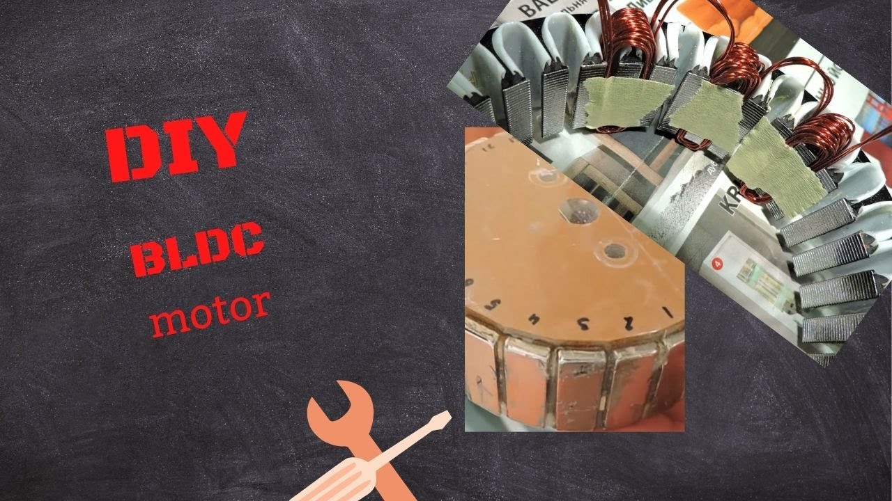 DIY BLDC motor. Homemade bldc motor - YouTube