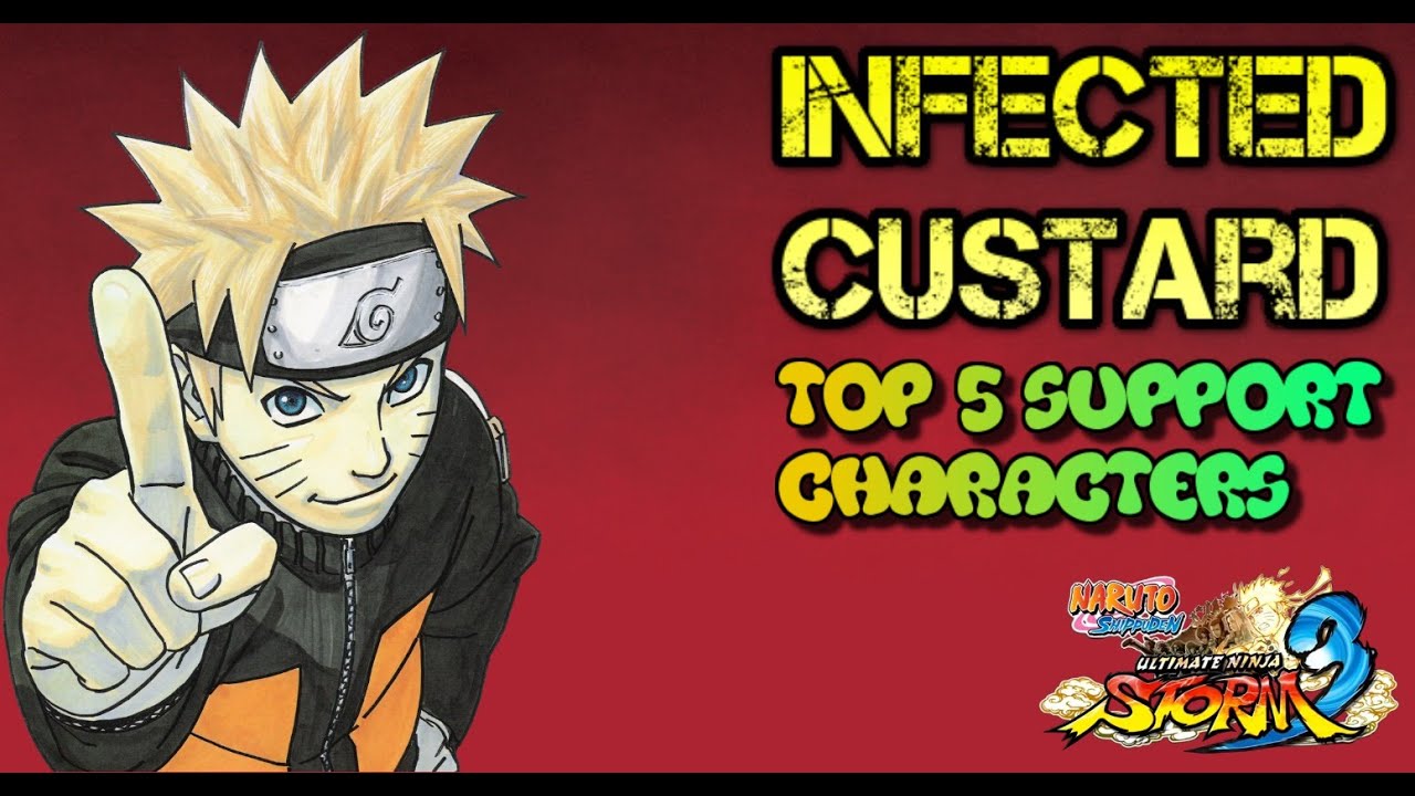 Top 5 Support Characters In Naruto Storm 3 - YouTube