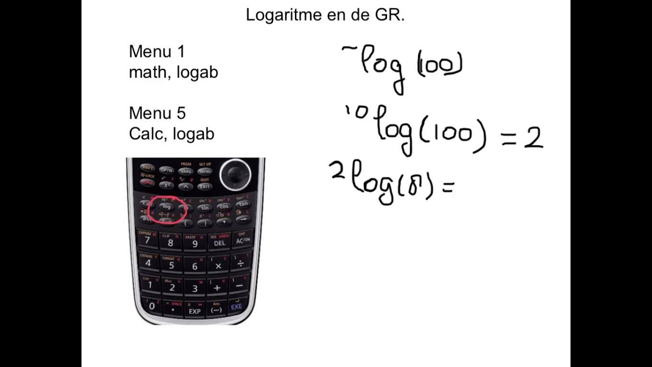 Logaritme en de GR - YouTube
