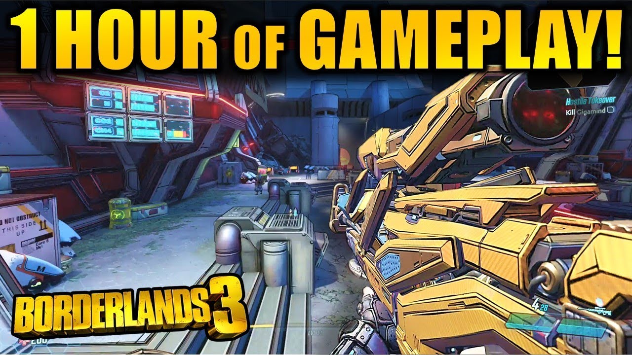 Over 1 HOUR of New Borderlands 3 GAMEPLAY! - YouTube