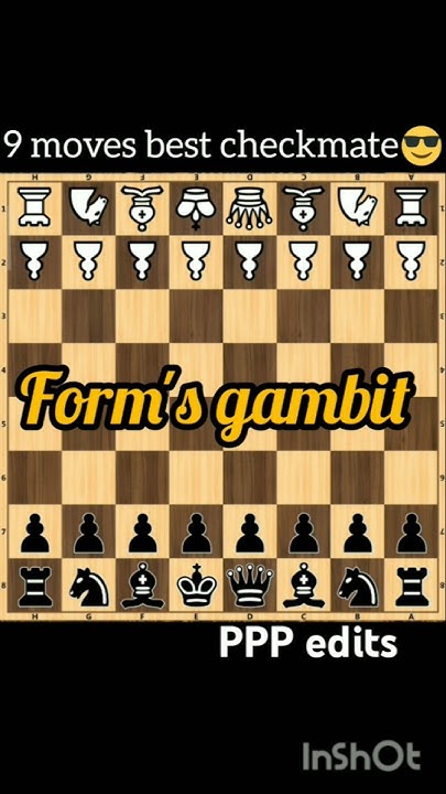 #chess tricks //Forms gambit for beginners - YouTube