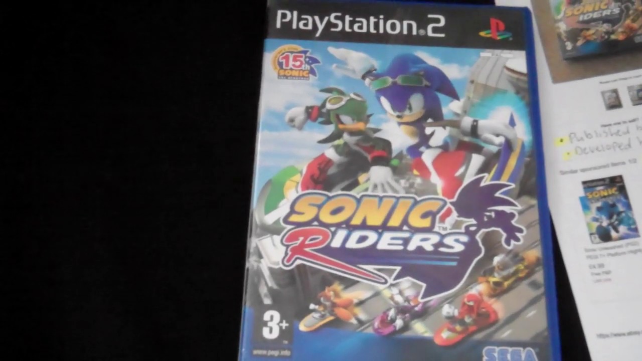 Sonic Riders PS2 - YouTube