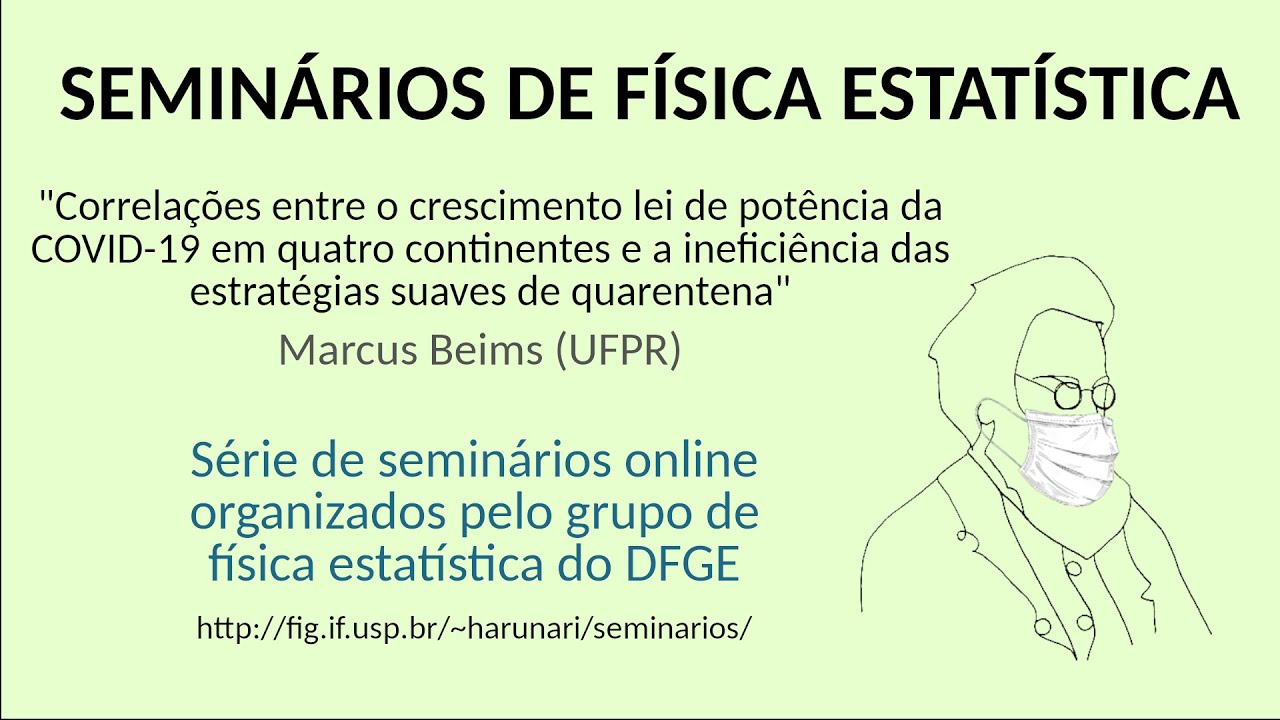Seminário do Grupo de Física Estatística - Marcus Beims (UFPR) - 19/08 ...