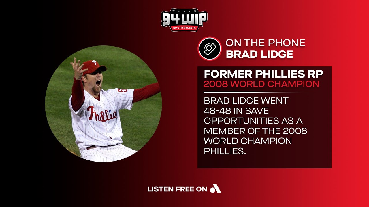 Brad Lidge Remembers The Phillies 2008 World Series Championship - YouTube