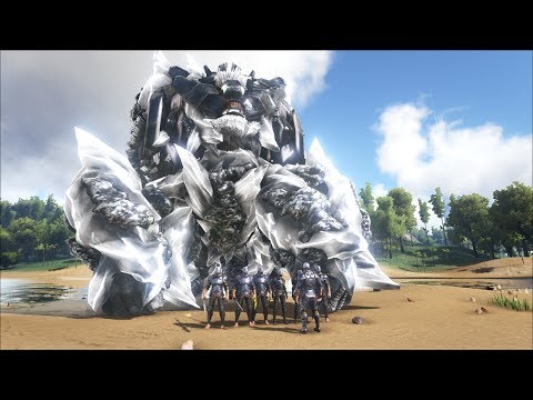 ARK SURVIVAL EVOLVED #52: Siêu Boss Robot King-kong và binh đoàn NPC ...