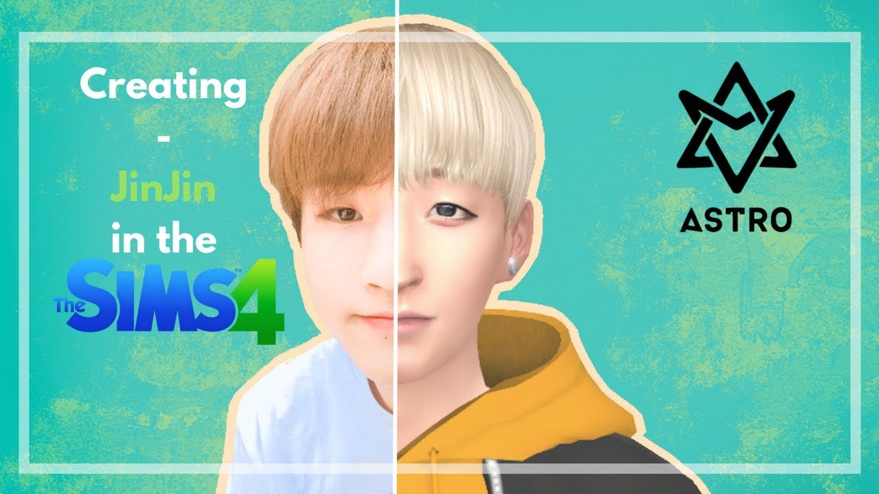 The Sims 4: Create A Sim - JinJin (ASTRO) | Full CC List - YouTube