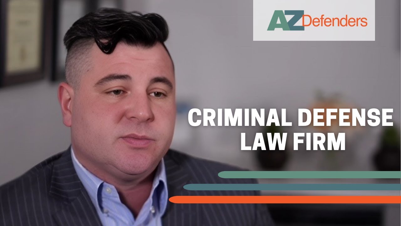 Arizona Criminal Defense Lawyer - YouTube
