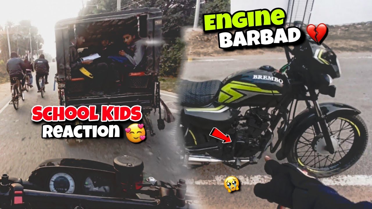 Tvs Victor GL Engine Barbad Ho Gaya 💔 | ONLY Bikers CAN Understand ...