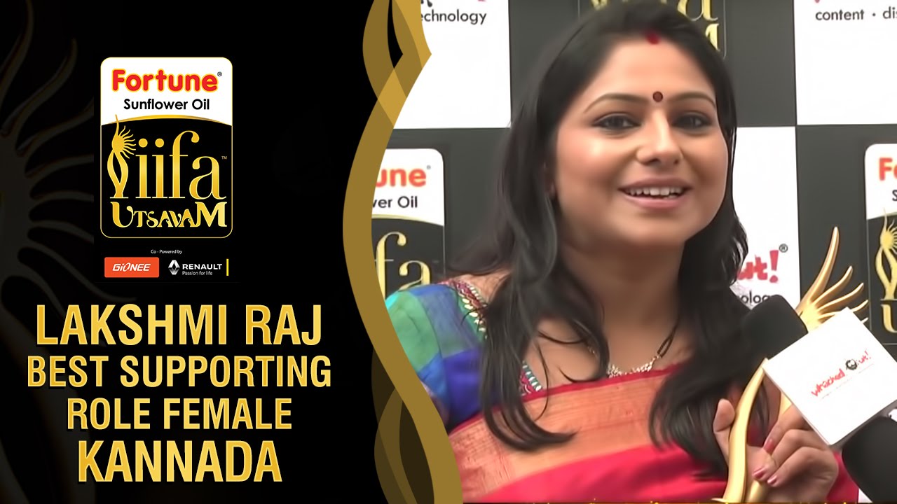 Lakshmi Raj about winning IIFA Award | Best Supporting Role Female ...