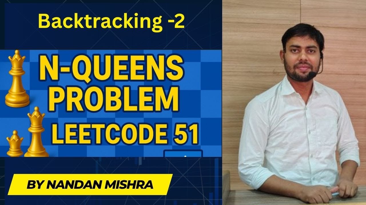 Backtracking -2 LeetCode 51. N-Queens Problem(part-2) | Backtracking Solution Explained Step by ...