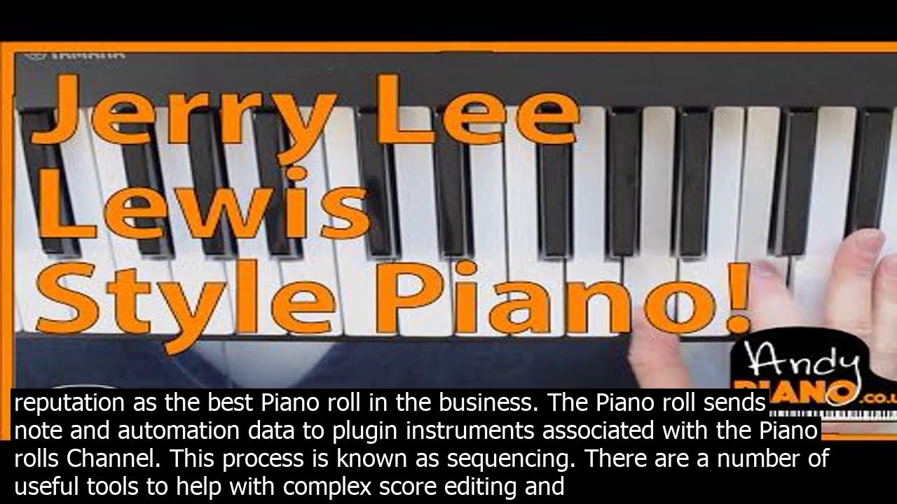 How to play piano rolls the triplet rag roll is one of my favorite ...