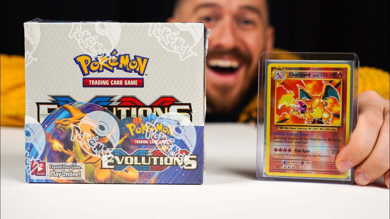 OPENING AN XY EVOLUTIONS BOOSTER BOX + EVOLVING SKIES!! - YouTube