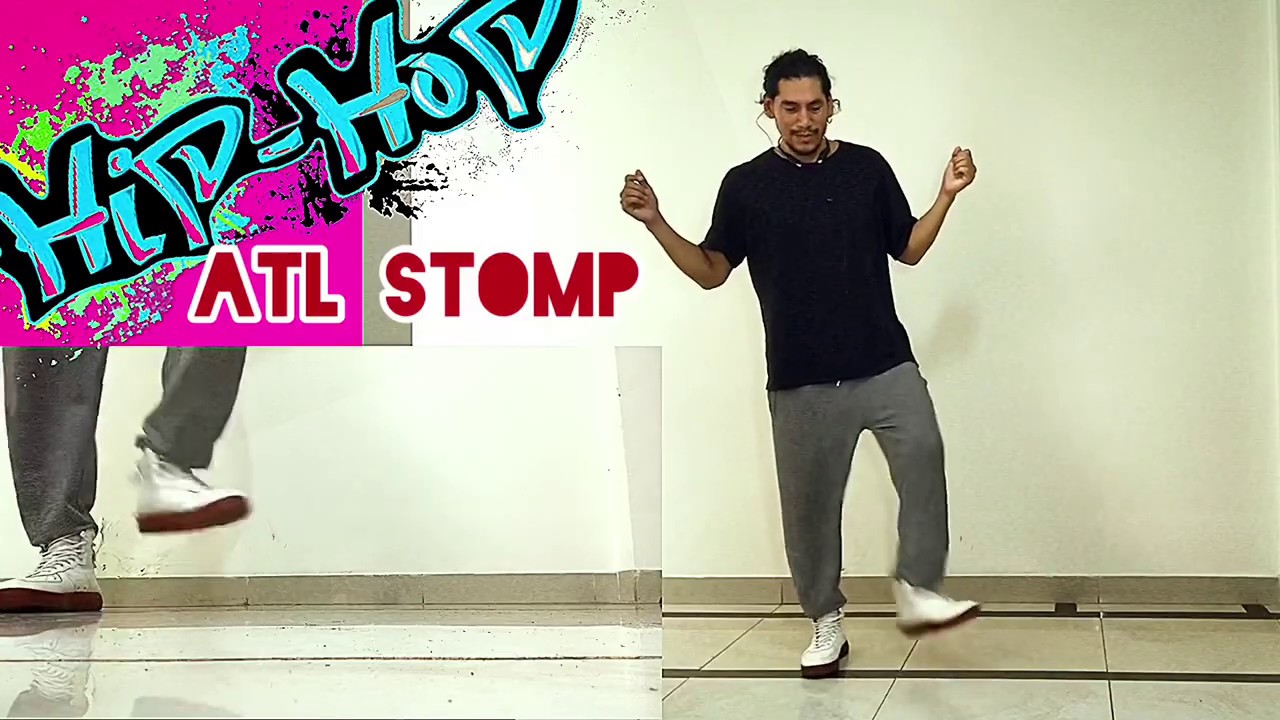PASOS DE HIP HOP - 28 ATL STOMP - YouTube