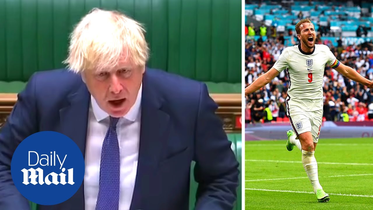 Boris Johnson hopeful 'football might finally be coming home' after ...