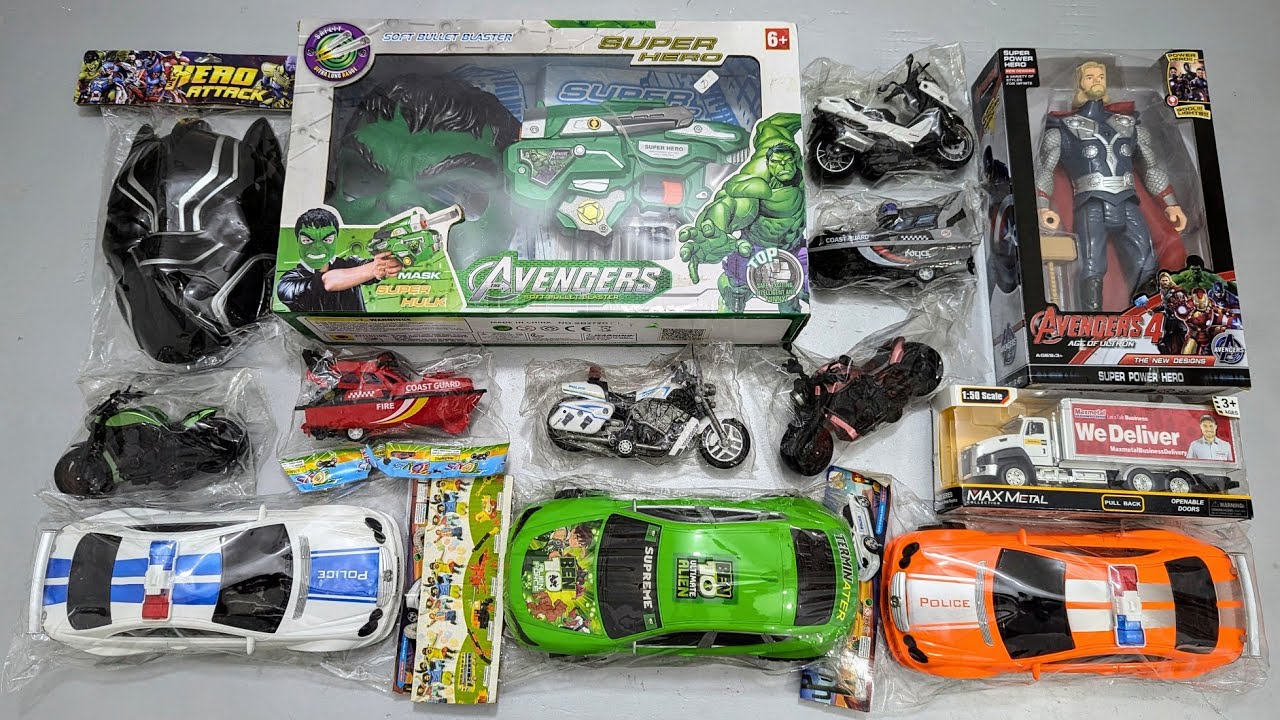 I Brought Latest Model New Toys For Unboxing | Hulk Set, Delivery Truck ...
