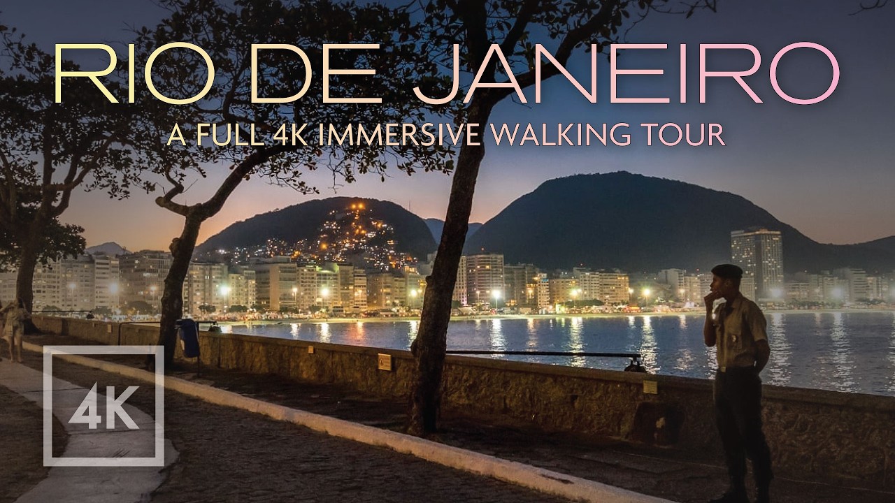 🇧🇷 Experience Rio de Janeiro Without Leaving Home | Full 4K HDR City ...