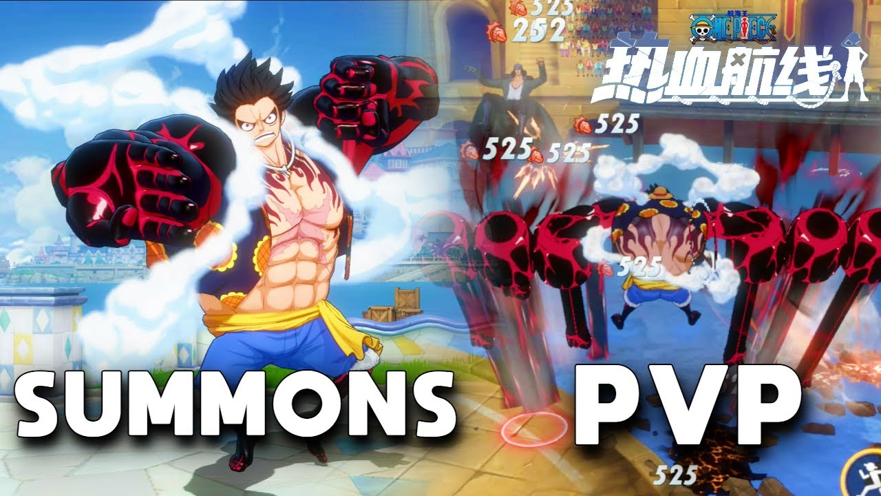 GEAR 4 LUFFY Summoms And PVP in a ONE PIECE GAME | One Piece Fighting ...