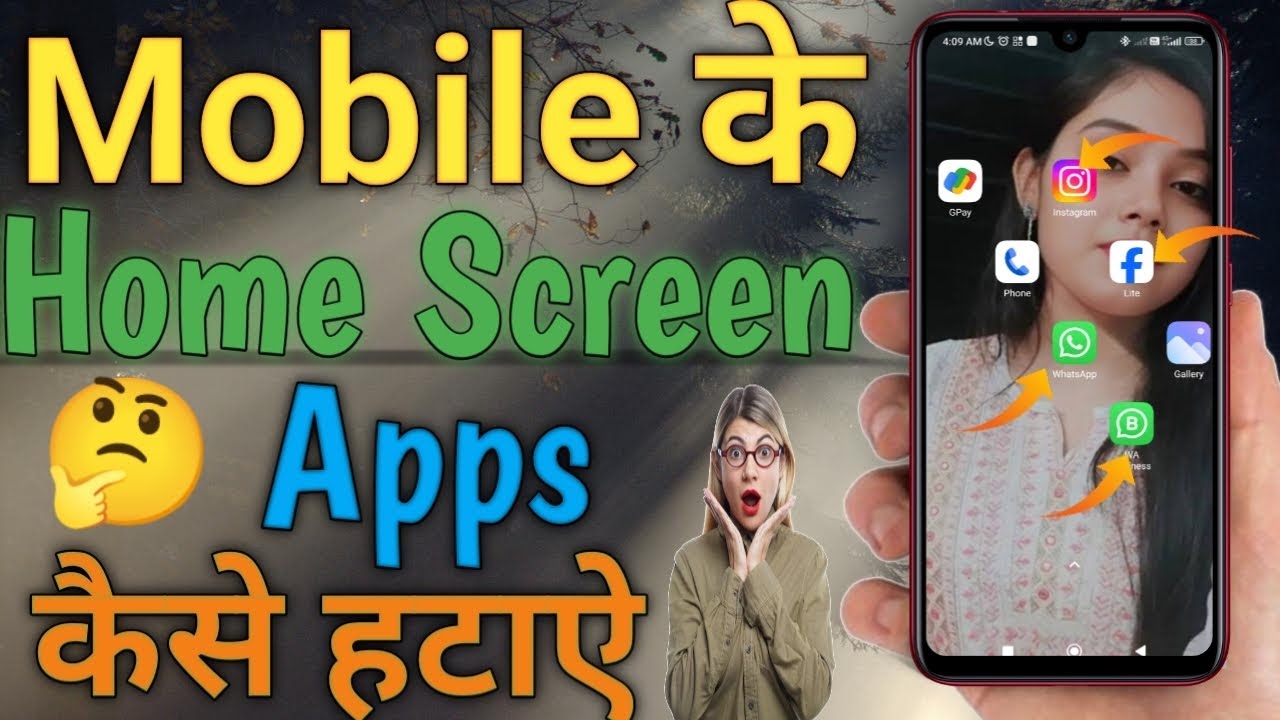 Mobile ke Home Screen se Apps Kaise hataye || home screen se Apps ...