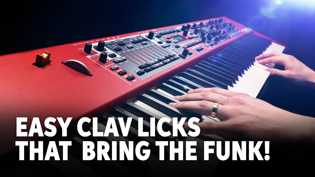 Keyboard Lesson: 5 Easy Clav Licks - YouTube