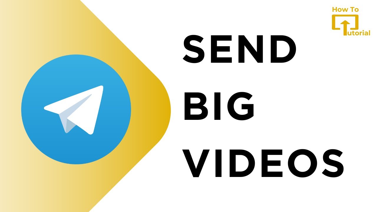 How to Send Big Videos on Telegram - YouTube