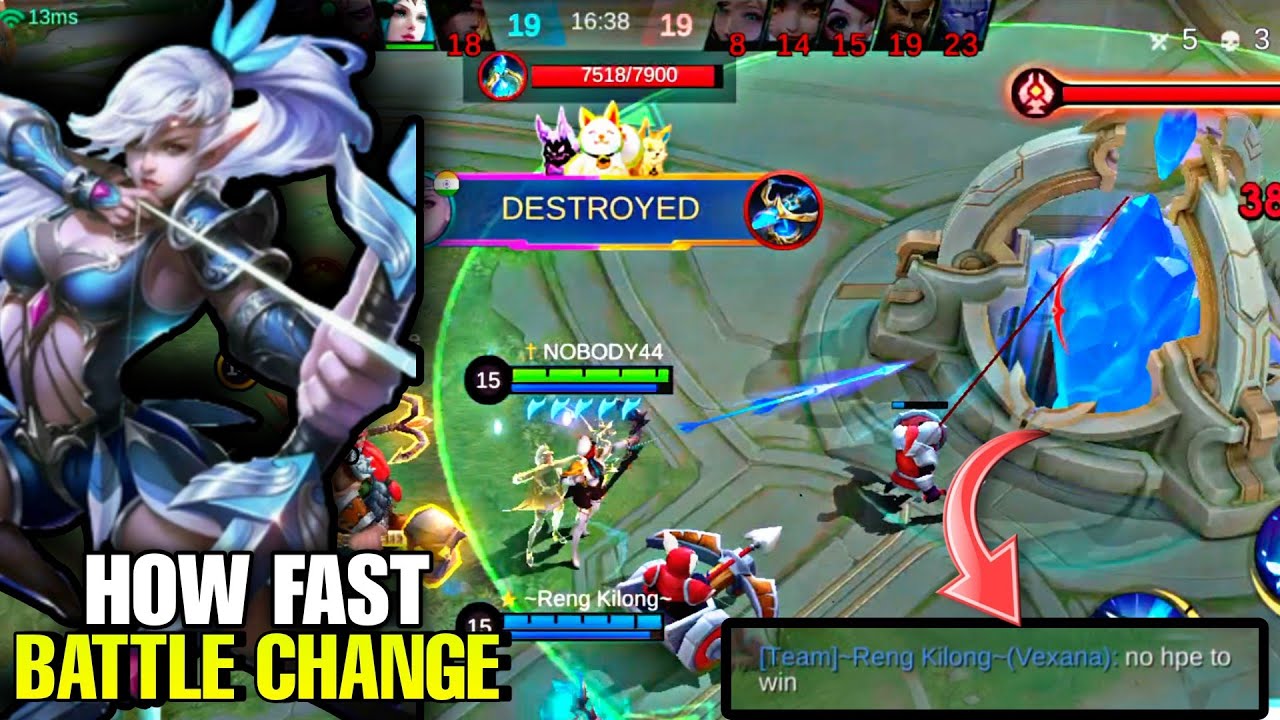 WHEN YOUR TEAMMATES DIDN'T BELIEVE THEY ARE GOING TO WIN I MOBA LEGEND ...