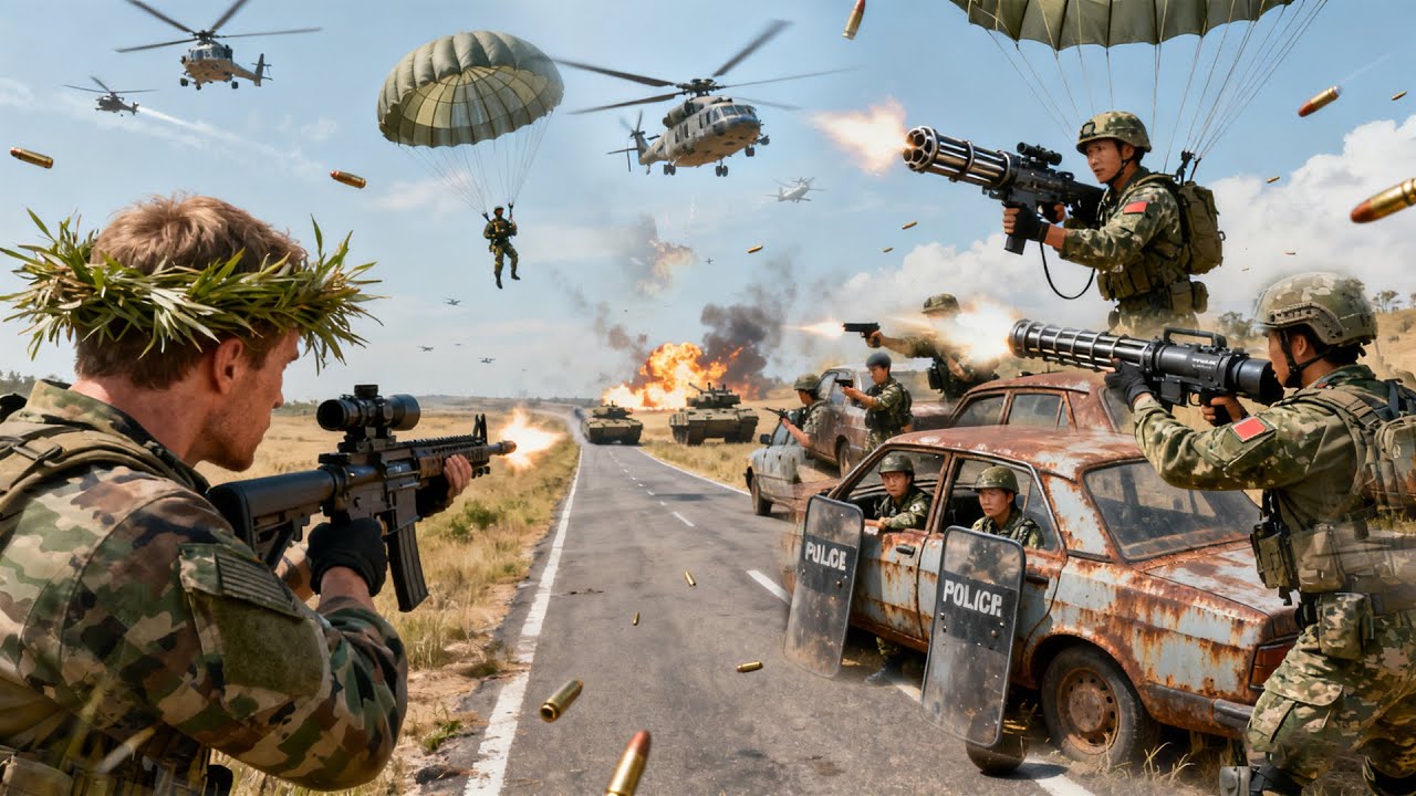 “A villain sniper kills a soldier, and the army unleashes elite special ...