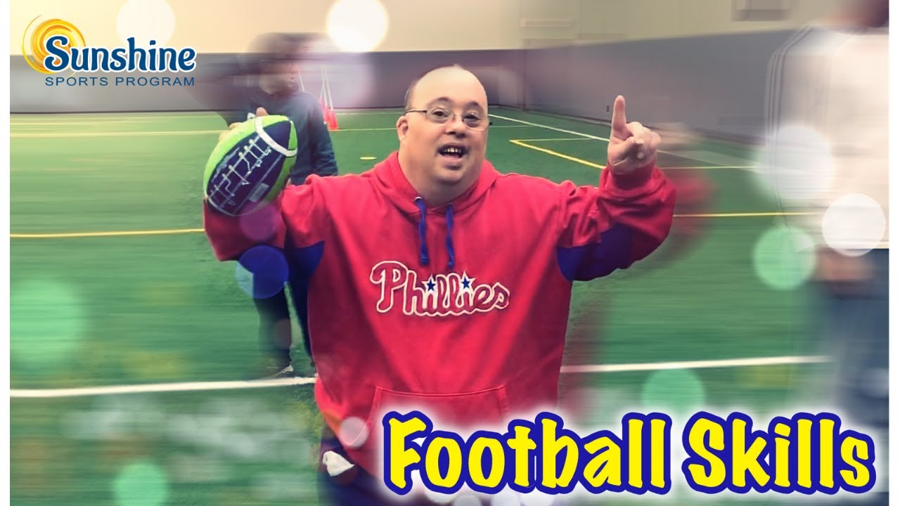 Football Skills at Sunshine Sports Program - YouTube