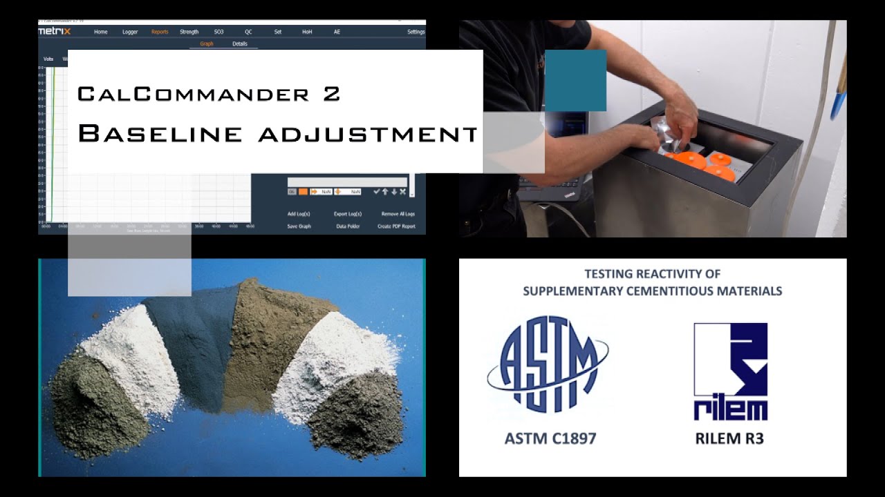 Baseline Adjustment for ASTM C1897, RILEM R3 testing - YouTube
