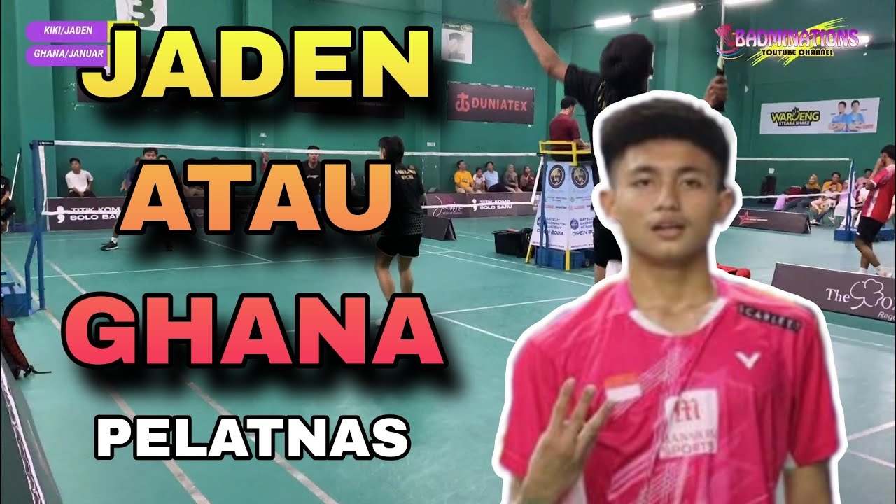 Ketika Atlet Nasional Turun Tarkam🔥Jaden Abdullah Ghana Ilham‼️QF SBA Open 2024 - YouTube