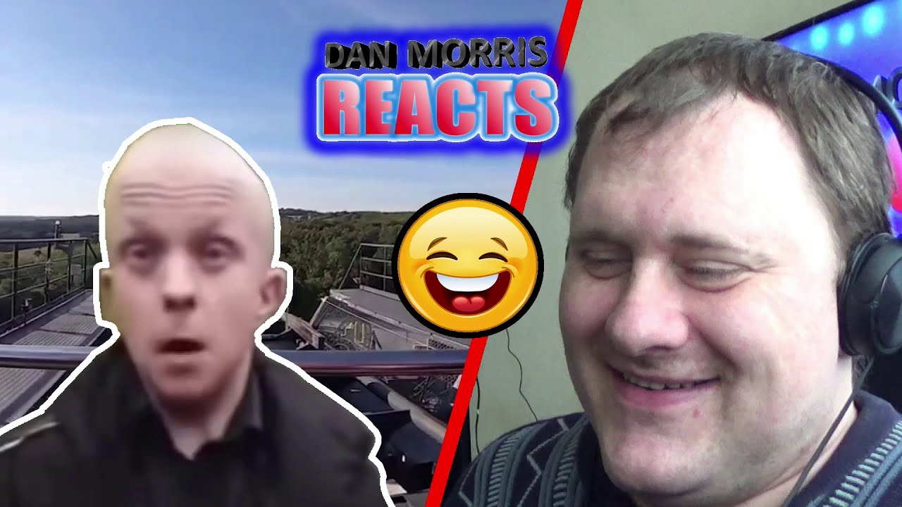Bald Nonce Ryan Rides Oblivion at Alton Towers REACTION | Dan Morris ...