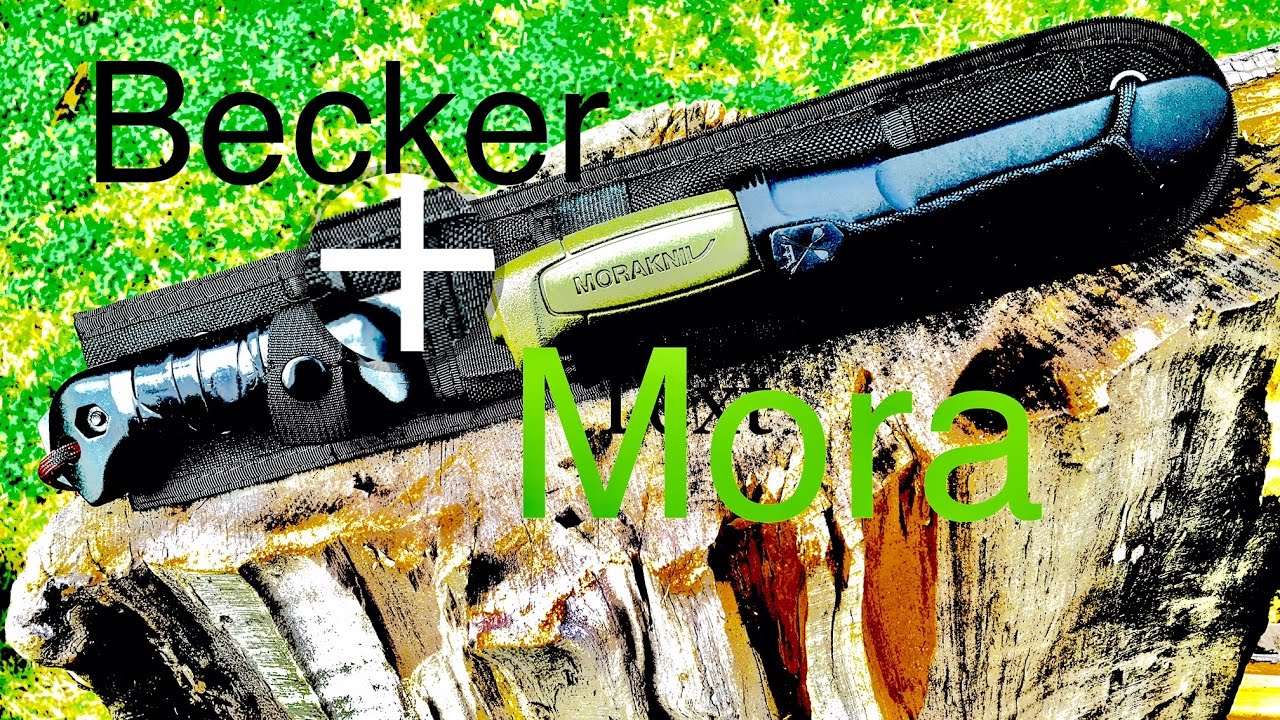 Mora Basic+Becker BK-5 Combo - YouTube
