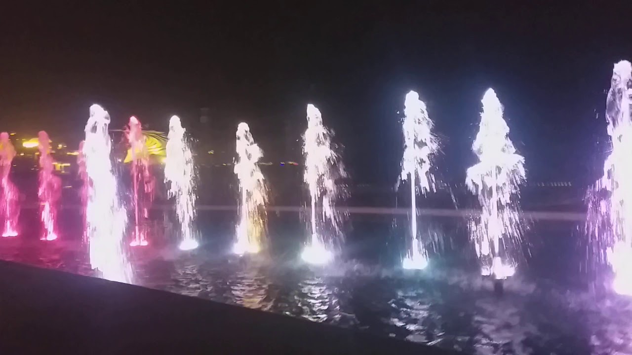 Waterfall in Qatar - YouTube