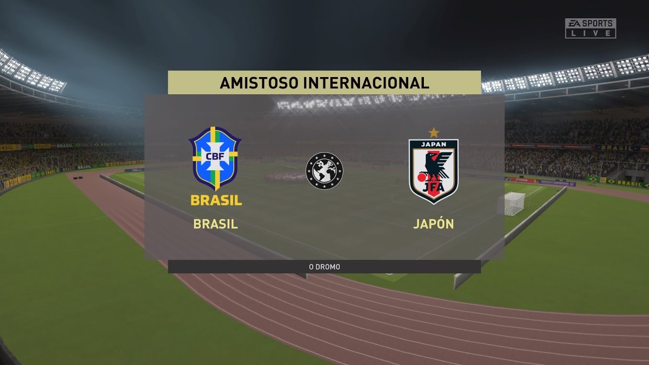 FIFA20 GAMEPLAY BRASIL VS JAPÓN FEMENINO @ESTADIO O DROMO - YouTube