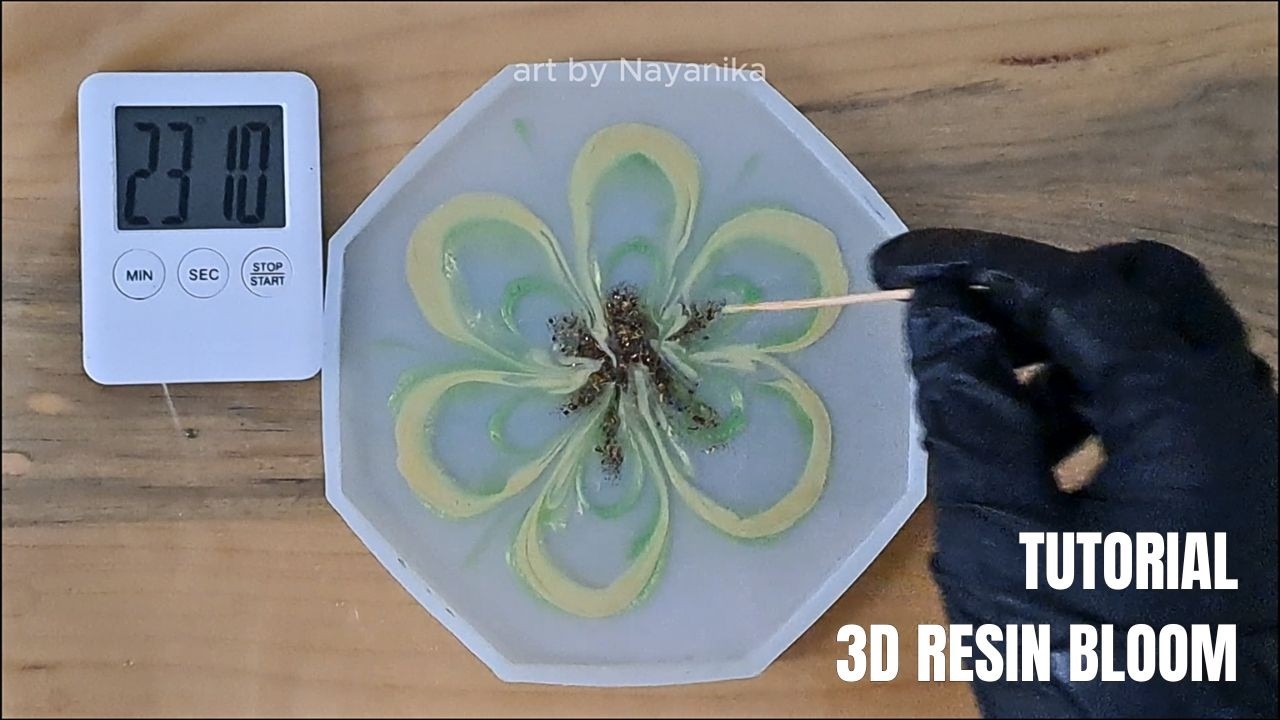 Luminous 3D RESIN BLOOM Tutorial - YouTube