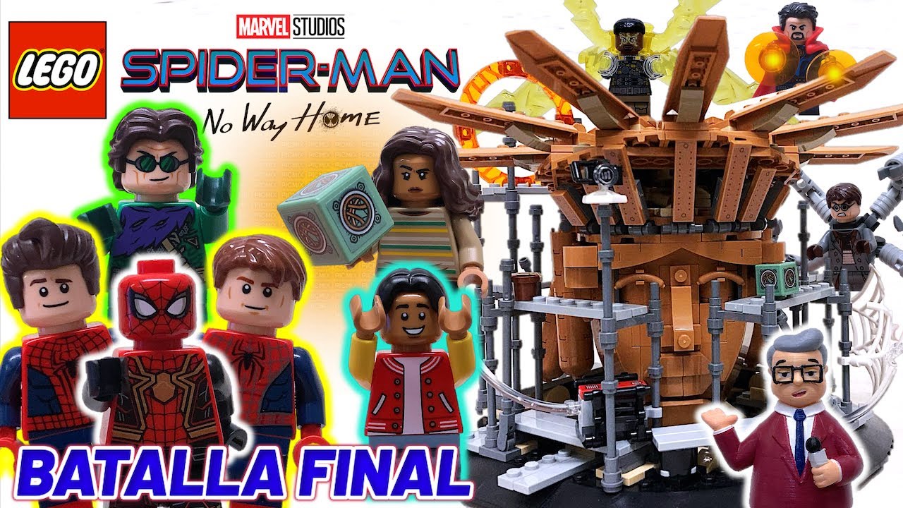 LEGO SPIDERMAN: No Way Home - Set de la BATALLA FINAL | TOY SHOTS (2023 ...