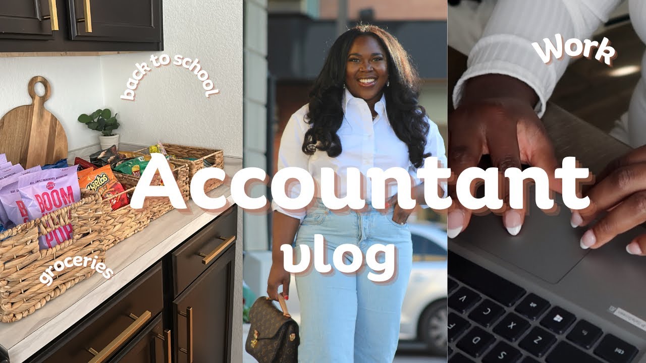 ACCOUNTANT MOM VLOG| back to school routine, grocery restock, fitness ...